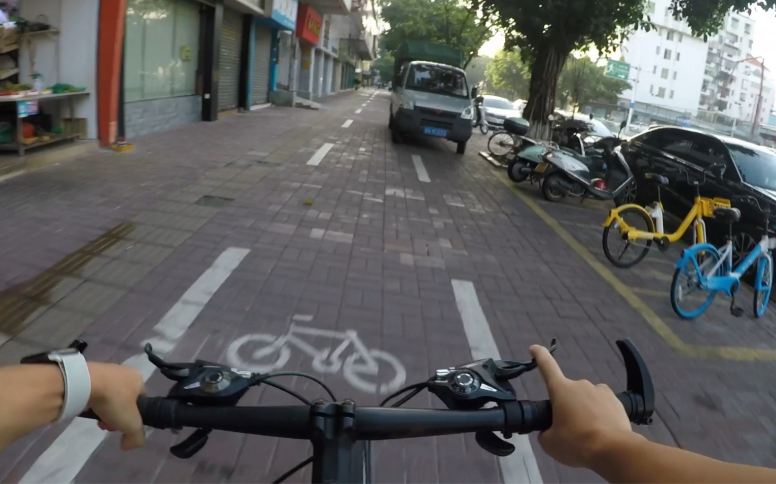 gopro5测试,画质一般吧