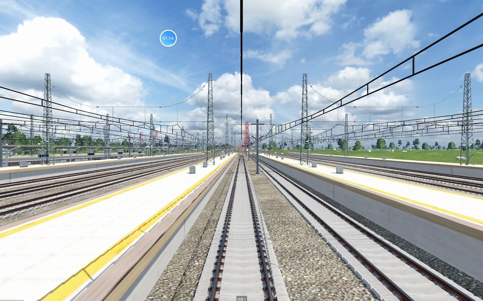TPF2 地图1 K1次列车前方展望