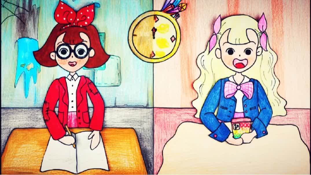 定格动画 好朋友的日常生活 创意趣味动漫