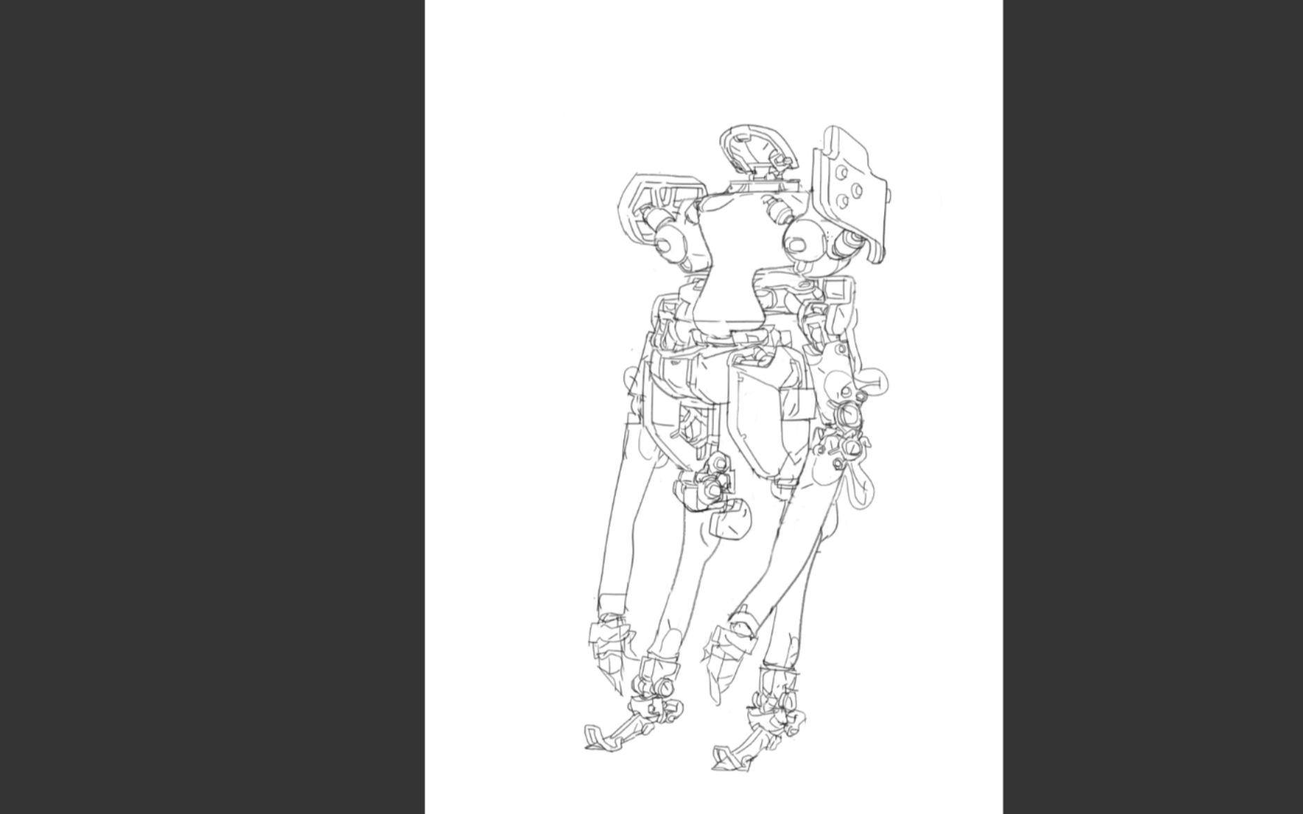 一个机械设计过程(psd损坏)