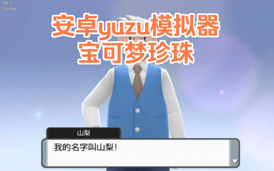 安卓yuzu模拟器测试宝可梦珍珠