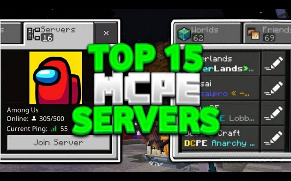 【我的世界基岩版】超级好玩的15个服务器!