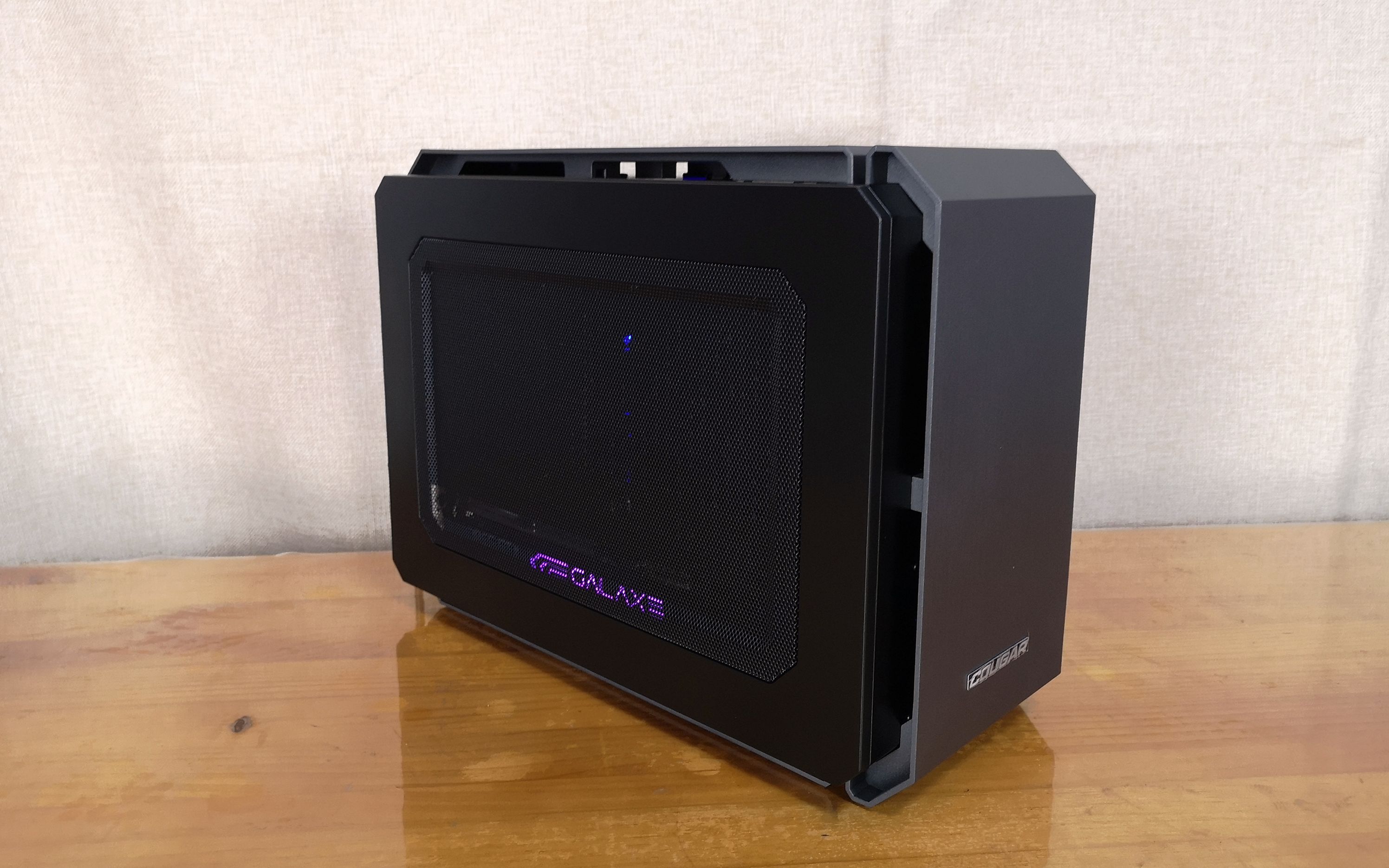 【主机鉴赏】4420元 ITX骨伽QBX:i3 9100F搭GTX1660 个性小型ITX...