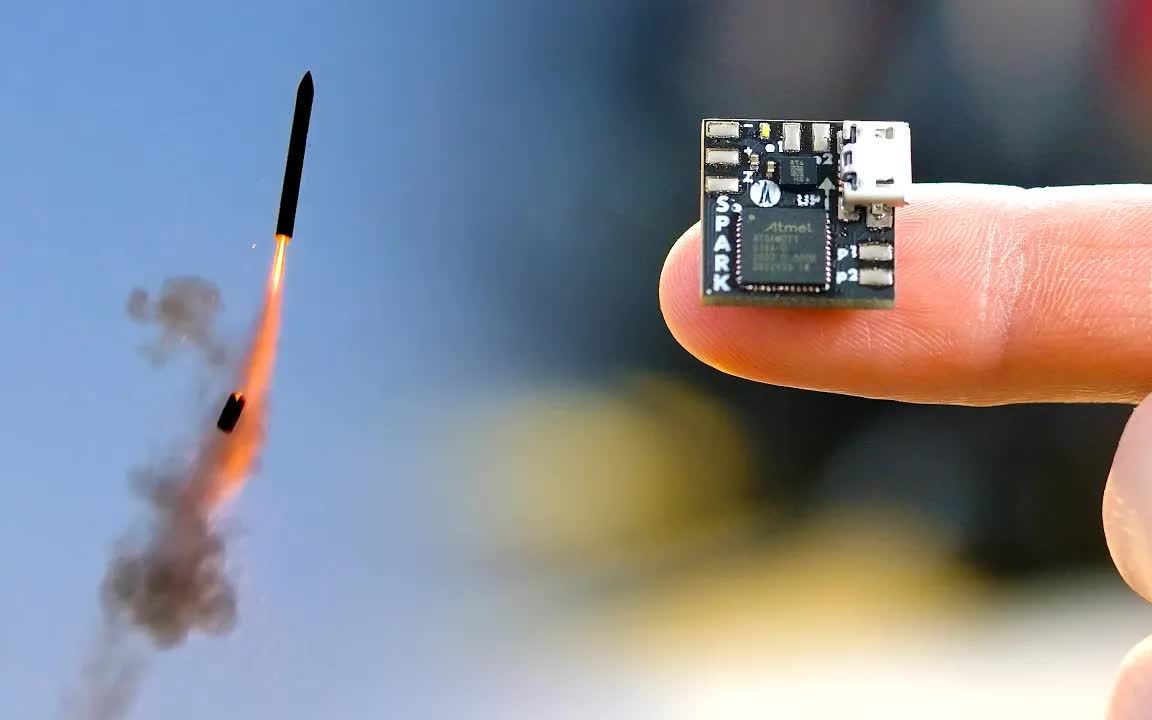 世界上最小的火箭飞行计算机?