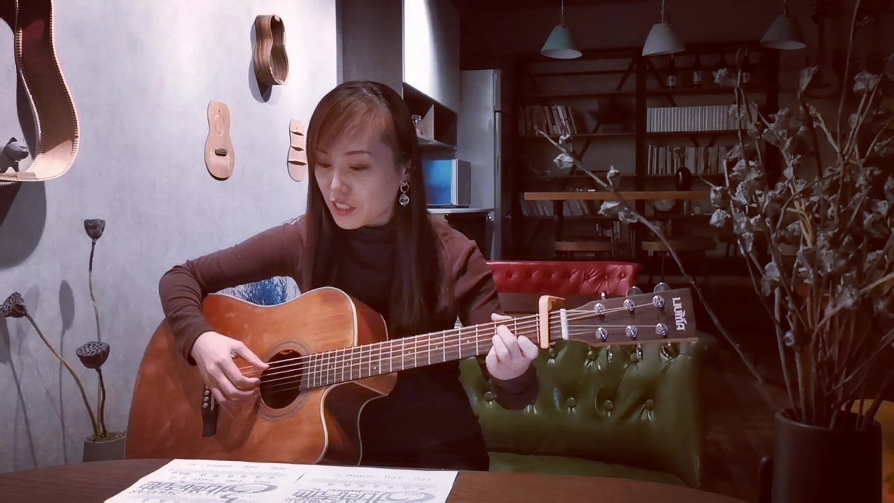 《声声慢》美女学员吉他弹唱