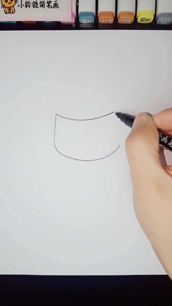 男孩们最喜欢的警察叔叔 #简笔画