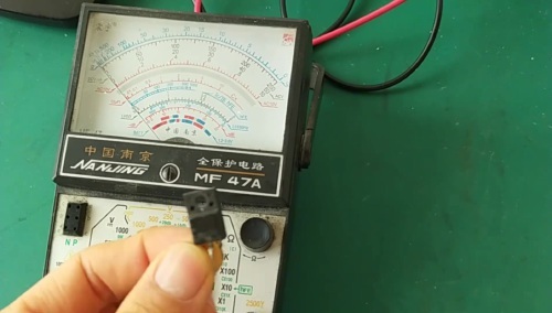 双向可控硅测量方法,指针万用表测量