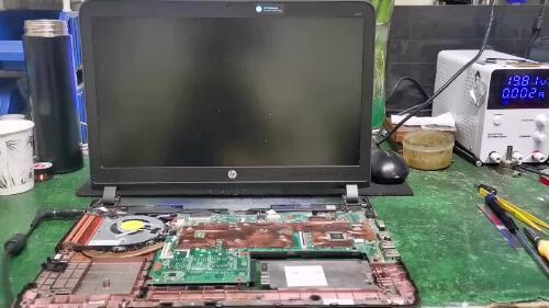 惠普440G3笔记本不开机不加电