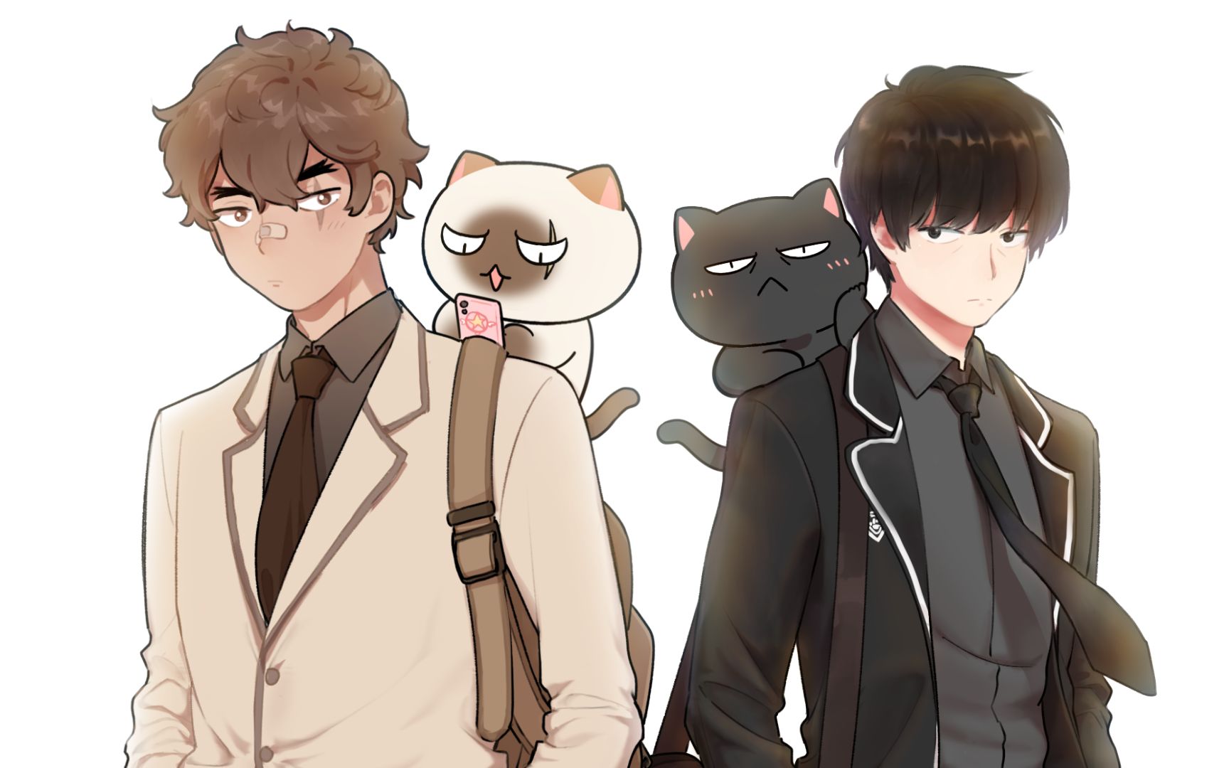 一群喵拟人手书