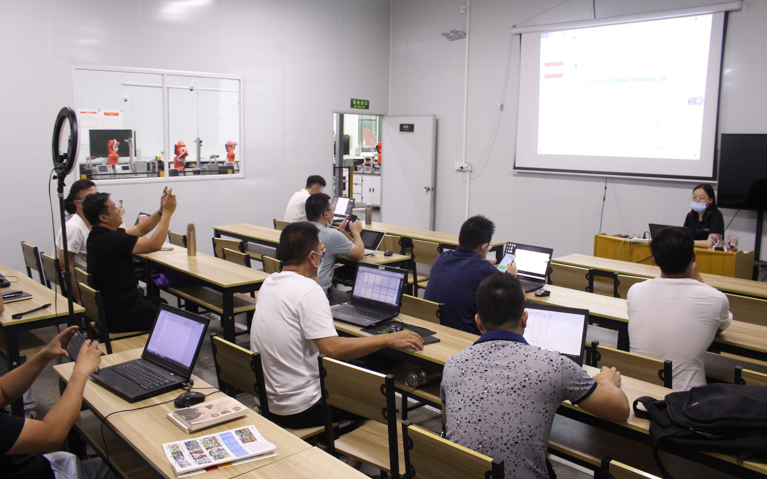 工业机器人系统运维员 学员模拟考试实操