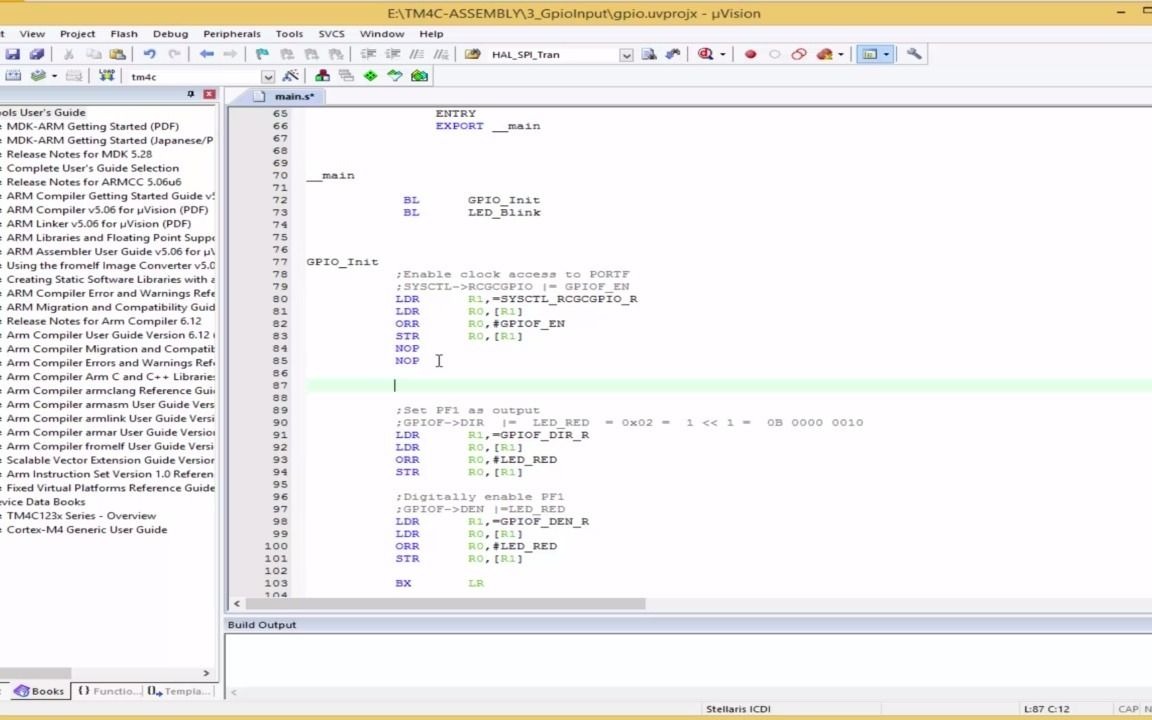 STM32-ARM汇编语言零基础教程(八)TM4C123通用输入输出(GPIO)-...