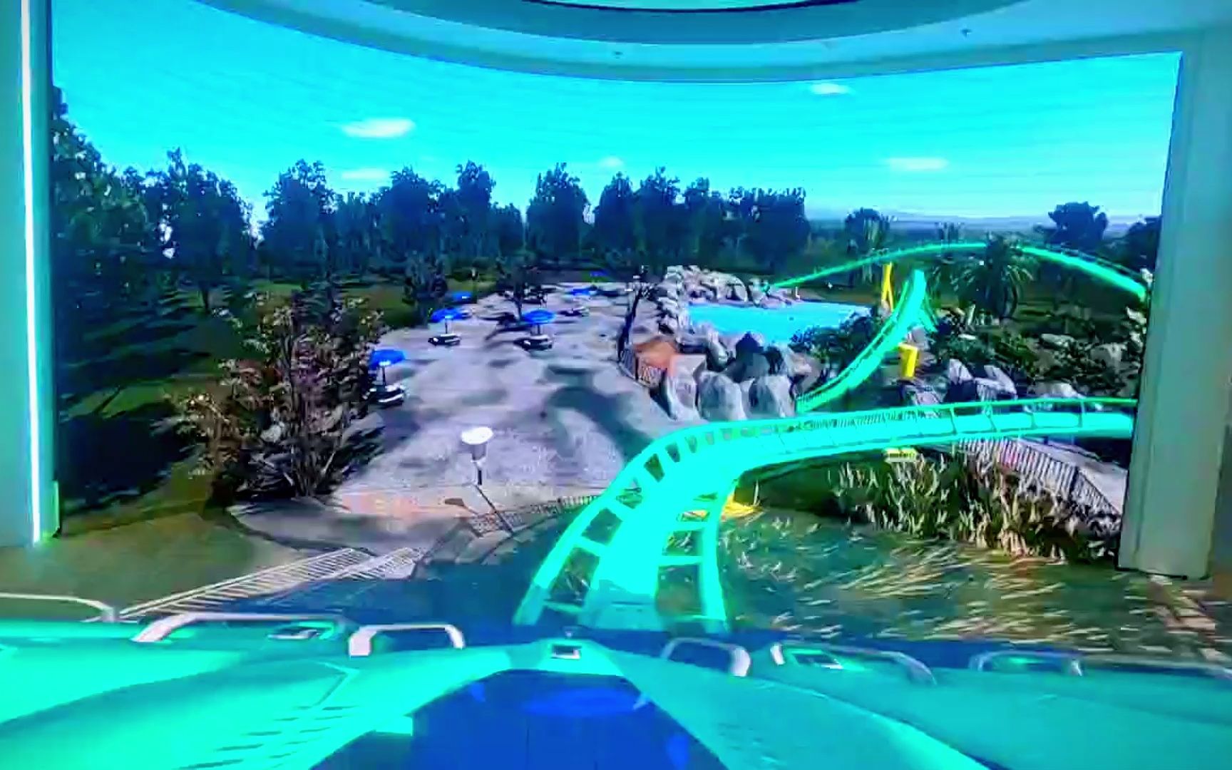 LED显示屏二折幕,高清画面带来真实视觉体验