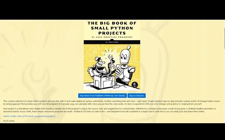 写在书里的80多个python实战项目,源码解析、建议指导,轻松提高...