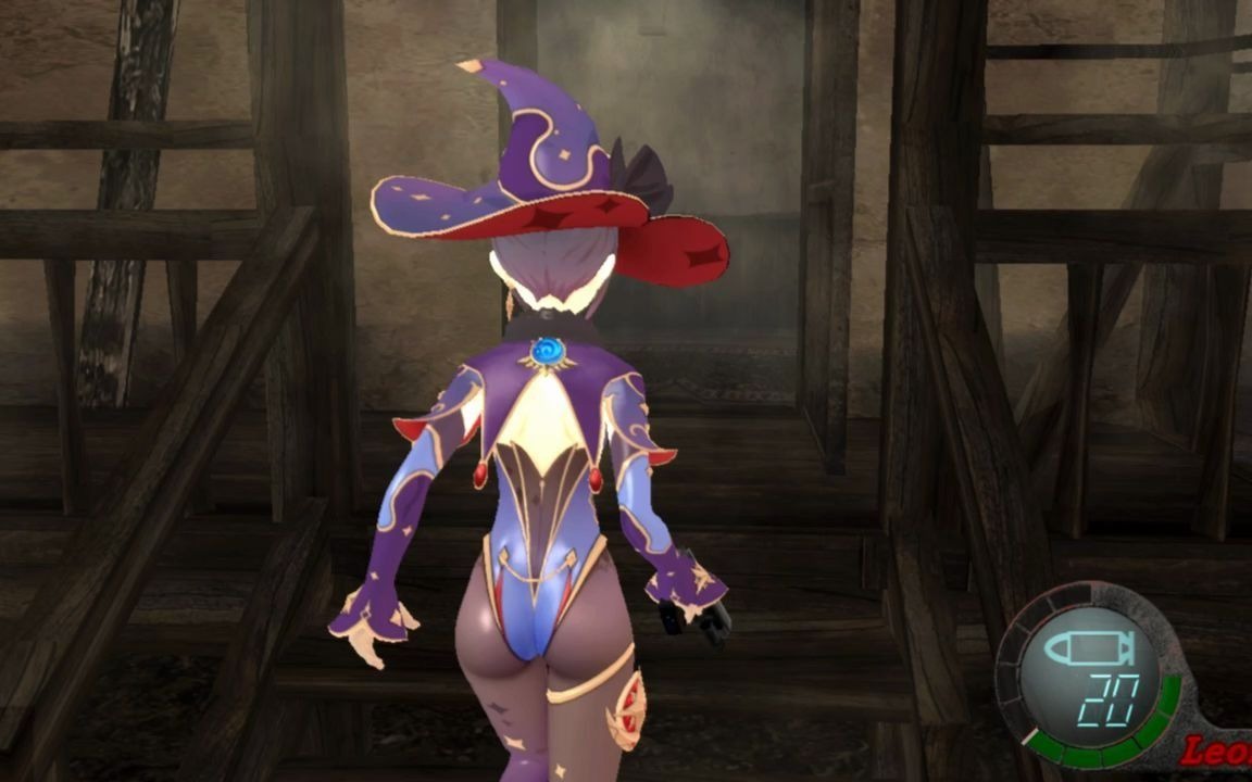 生化危机4终极高清版 mod 原神 莫娜