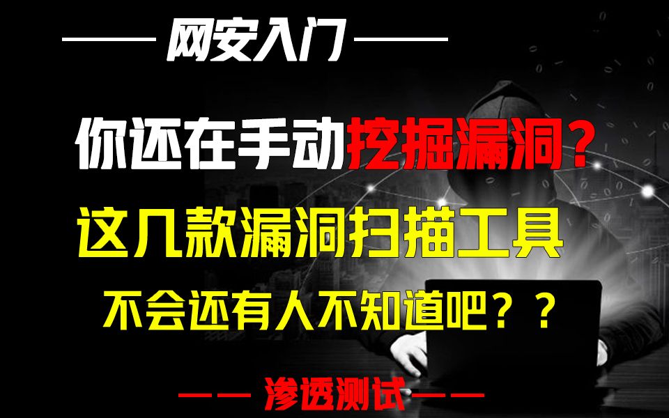 新手小白还在发愁挖不到漏洞?六款超好用漏洞扫描工具,让你解放双手!