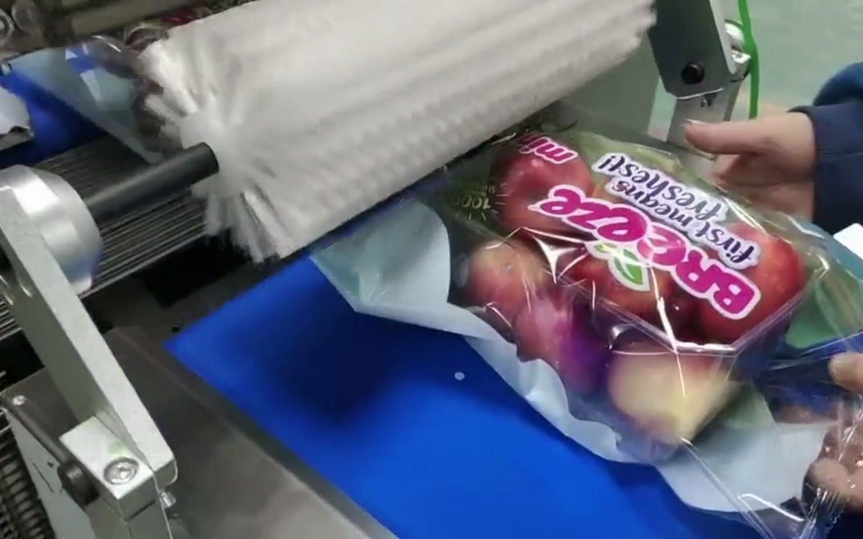 水果包装机,全自动水果包装机,打孔排气包装机,瓜果蔬菜类包装机,夏天...