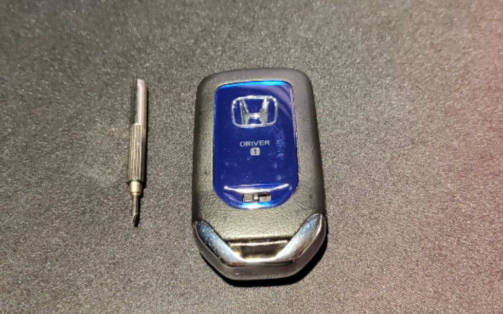 【工具人】东风本田混动Crv汽车智能钥匙电池更换过程。其他车型也...