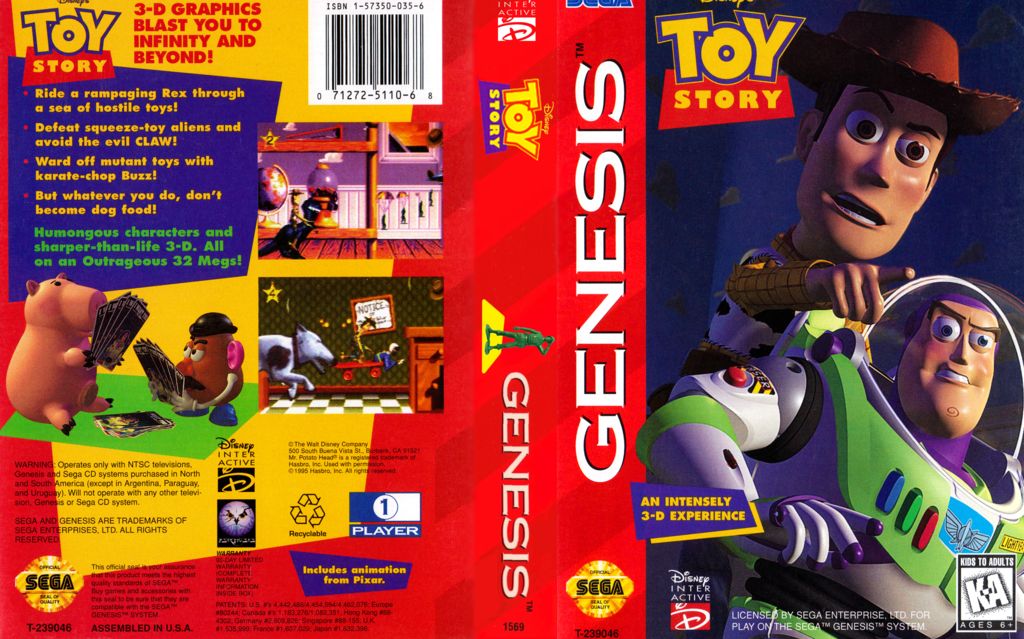 【世嘉MD音乐】《玩具总动员》完整OST