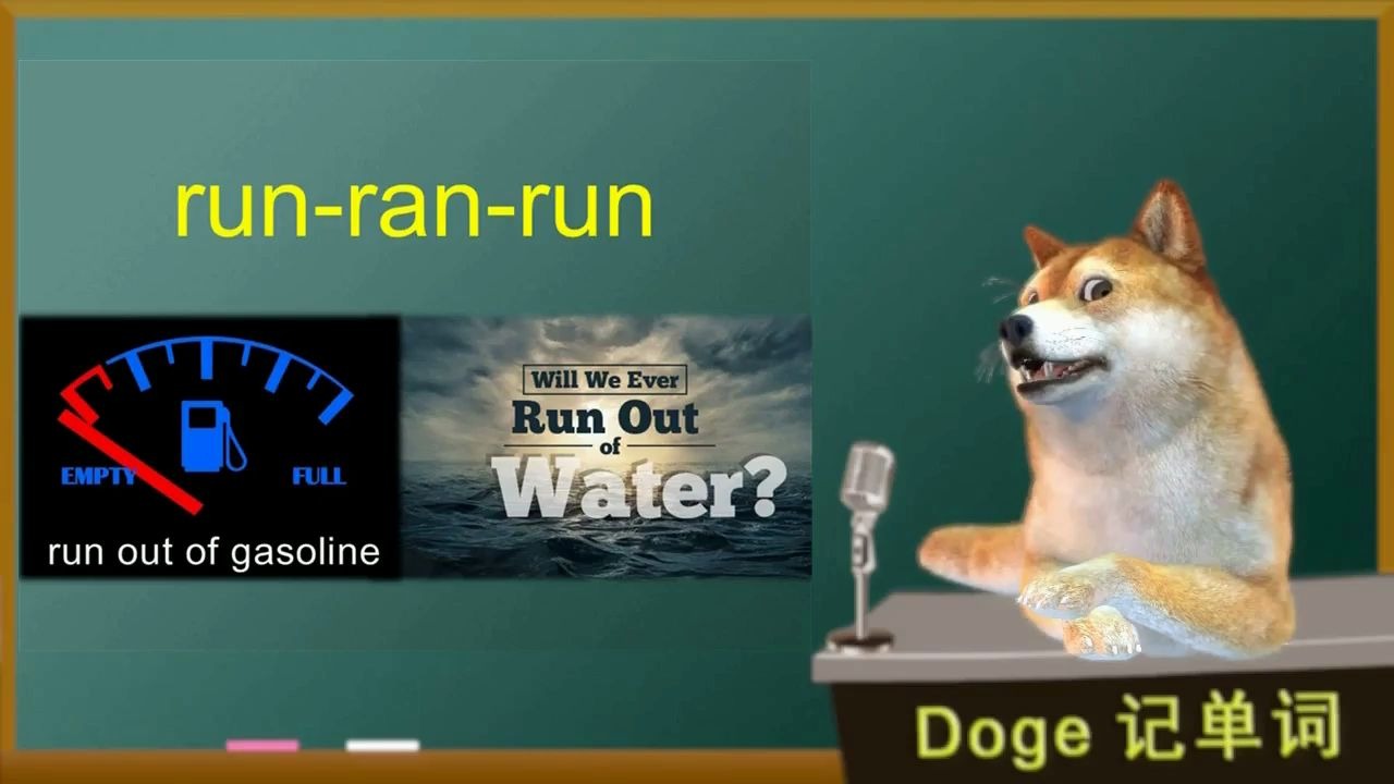 【每日一词】0328 run 新人教版高中英语词汇