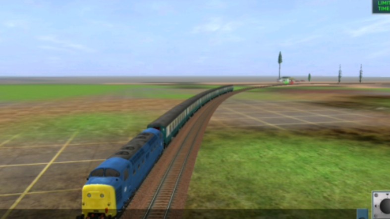 实况模拟列车 自创路线二 CLASS55内燃机车