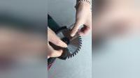 角磨机木材切割片安装