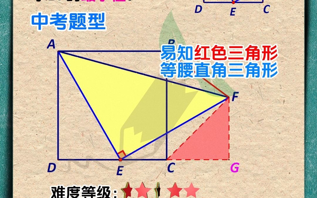 中考数学几何模型专题篇-瓜豆原理11含思路动画#瓜豆原理 #瓜豆原理...