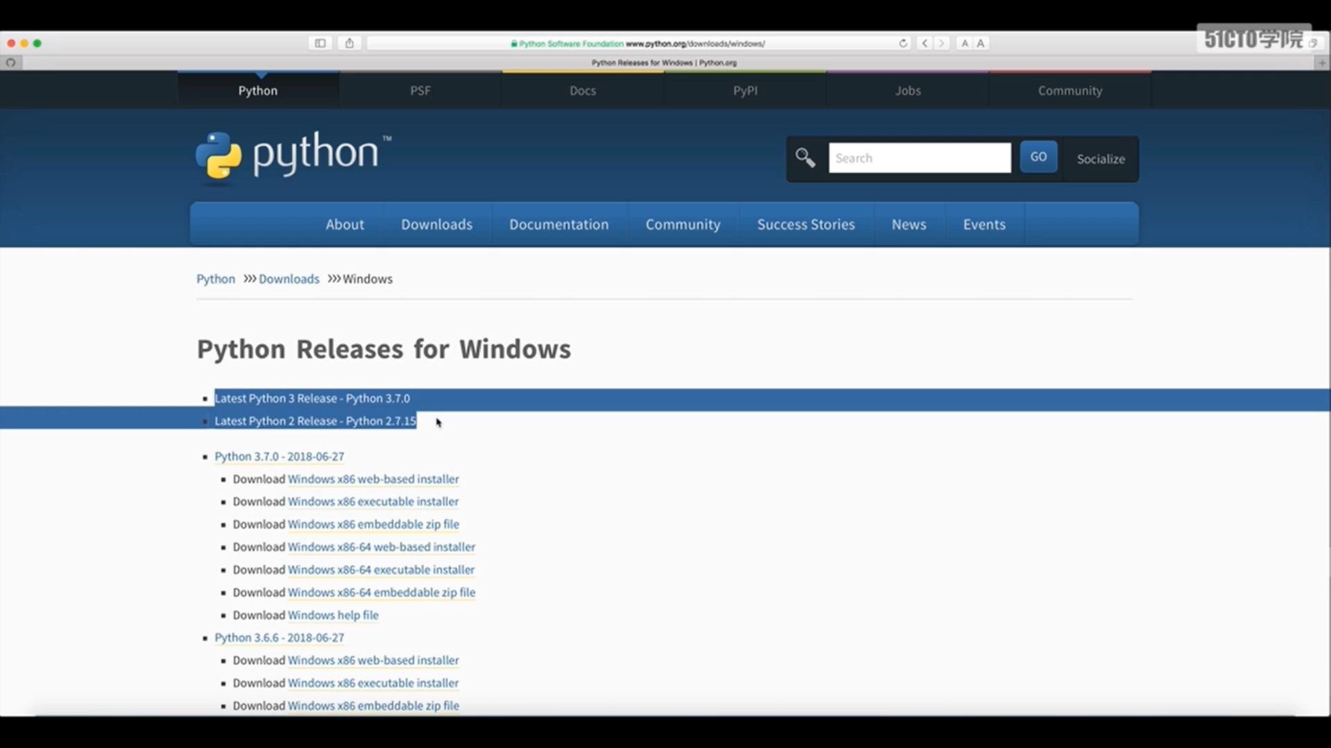 初级-1.在windows系统中安装python