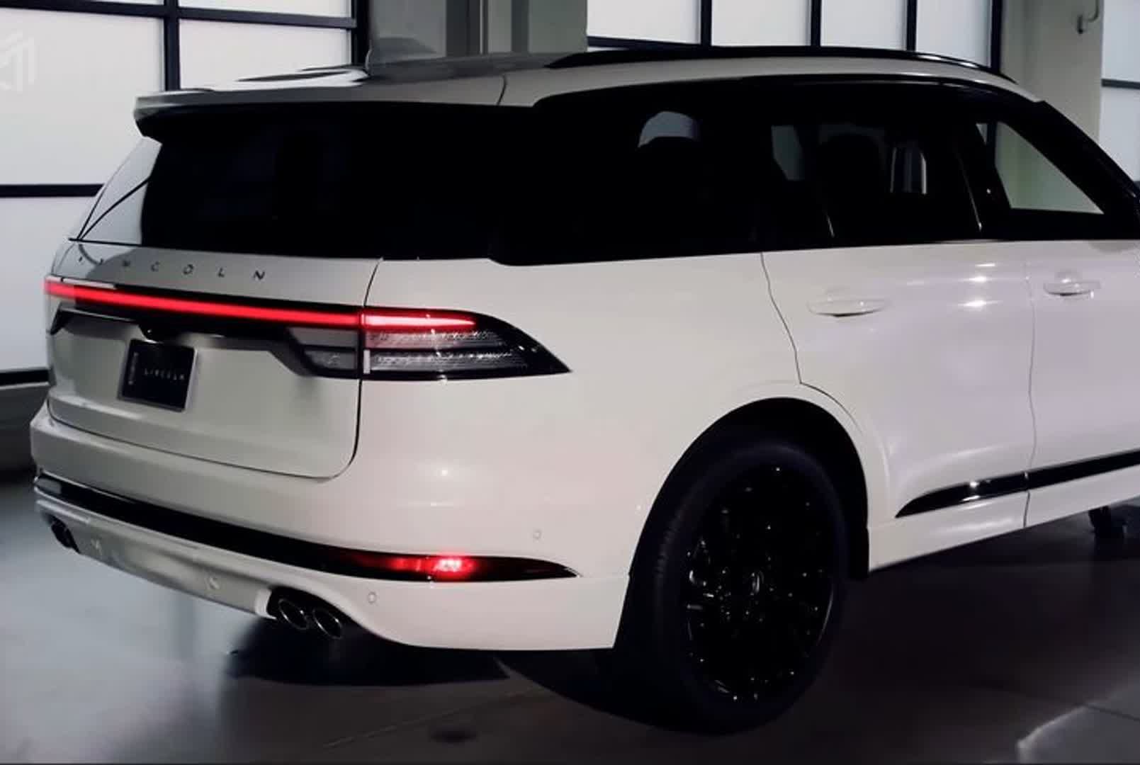 2024款林肯飞行家 搭载3.0T V6发动机 外观和内饰细节