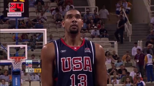 ...04奥运会半决赛阿根廷淘汰梦六全场录像】2004年雅典奥运会男篮半...