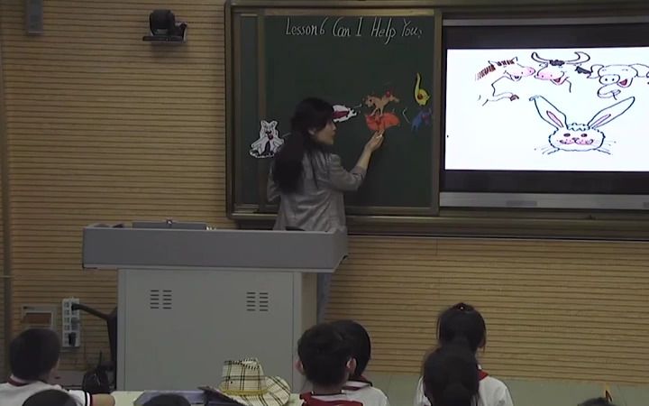 ...on the Farm.Lesson6 Can I Help You?优质课教学视频+PPT课件_3.[Spl
