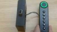 密码指纹长条型柜门锁设置教程