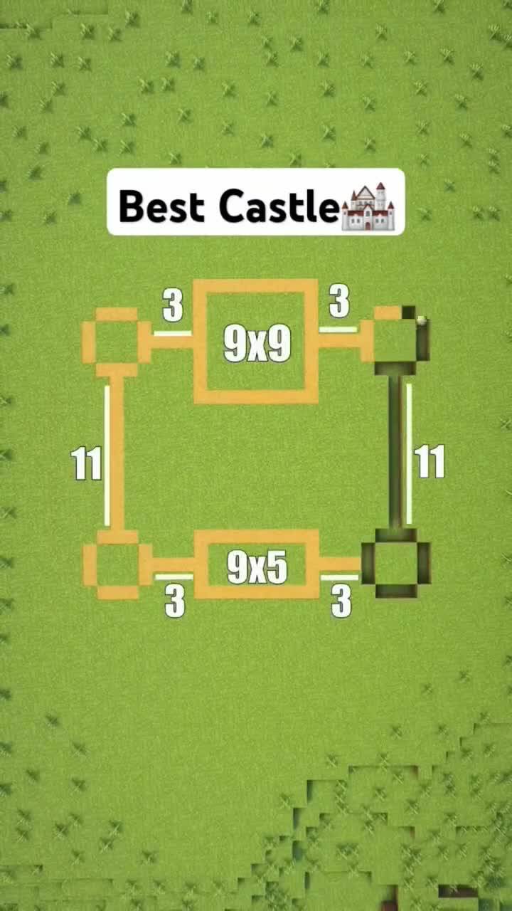 游戏:我的世界建筑教程:超级生存城堡