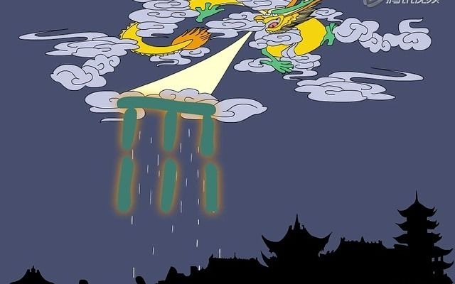 汉字演变之“雨”字。《说文解字》雨:水从雲下也。一象天,冂象雲,水...