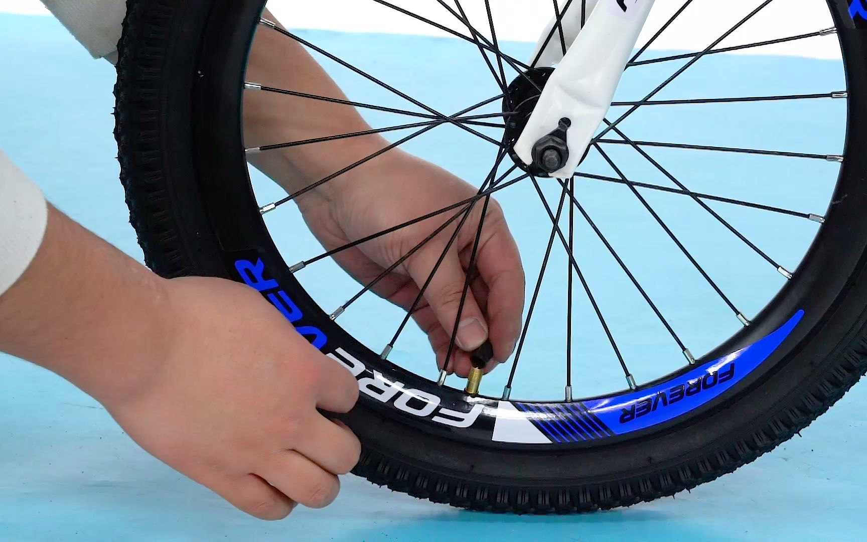 打气筒使用方式