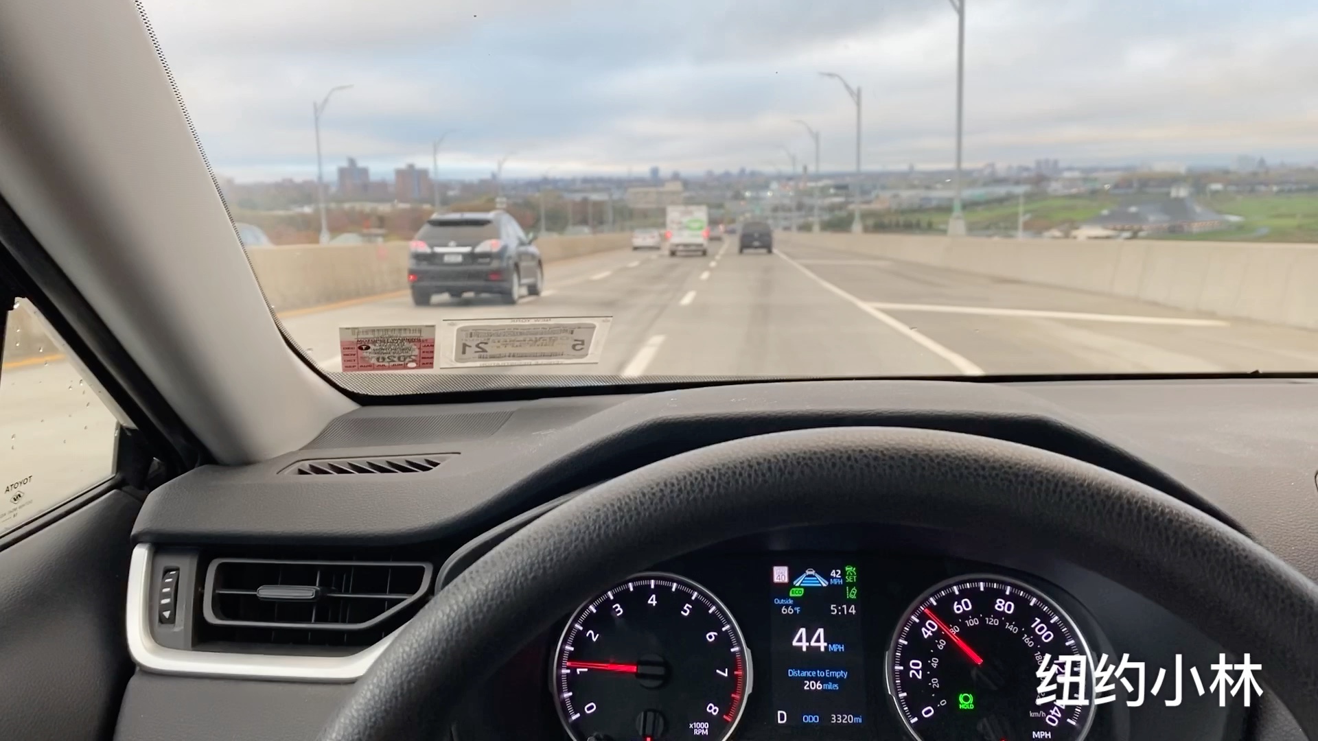 2020-2019荣放Rav4ACC自适应巡航实际道路体验!
