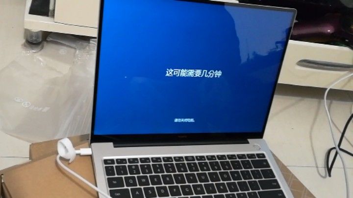华为笔记本2020款Matebook14开箱(带2k触控屏)