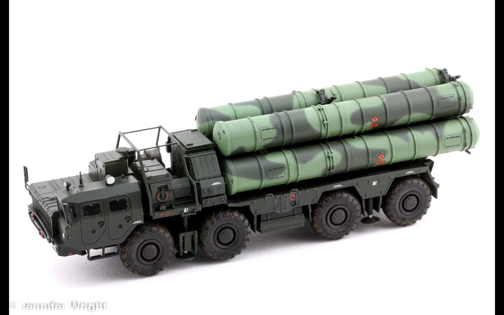 Zvezda红星 1/72 SA-21(S-400)"咆哮"防空导弹 模型制作视频