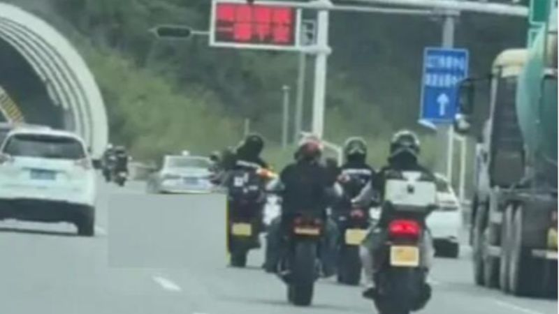 25辆摩托车组队在江门大道拉风,交警处理结果出来了