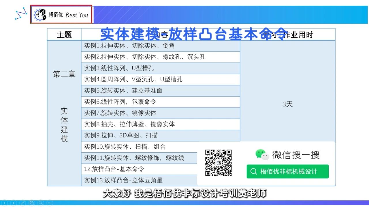 2-12实体建模-放样凸台基本命令