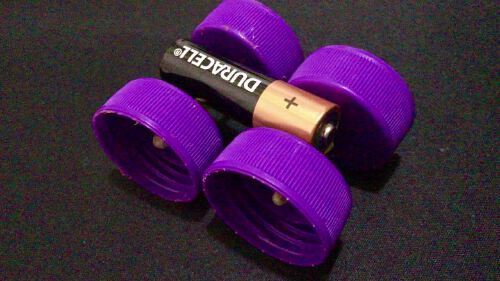 教你用瓶盖和废旧电池制作磁铁动力小车,简单又好玩!