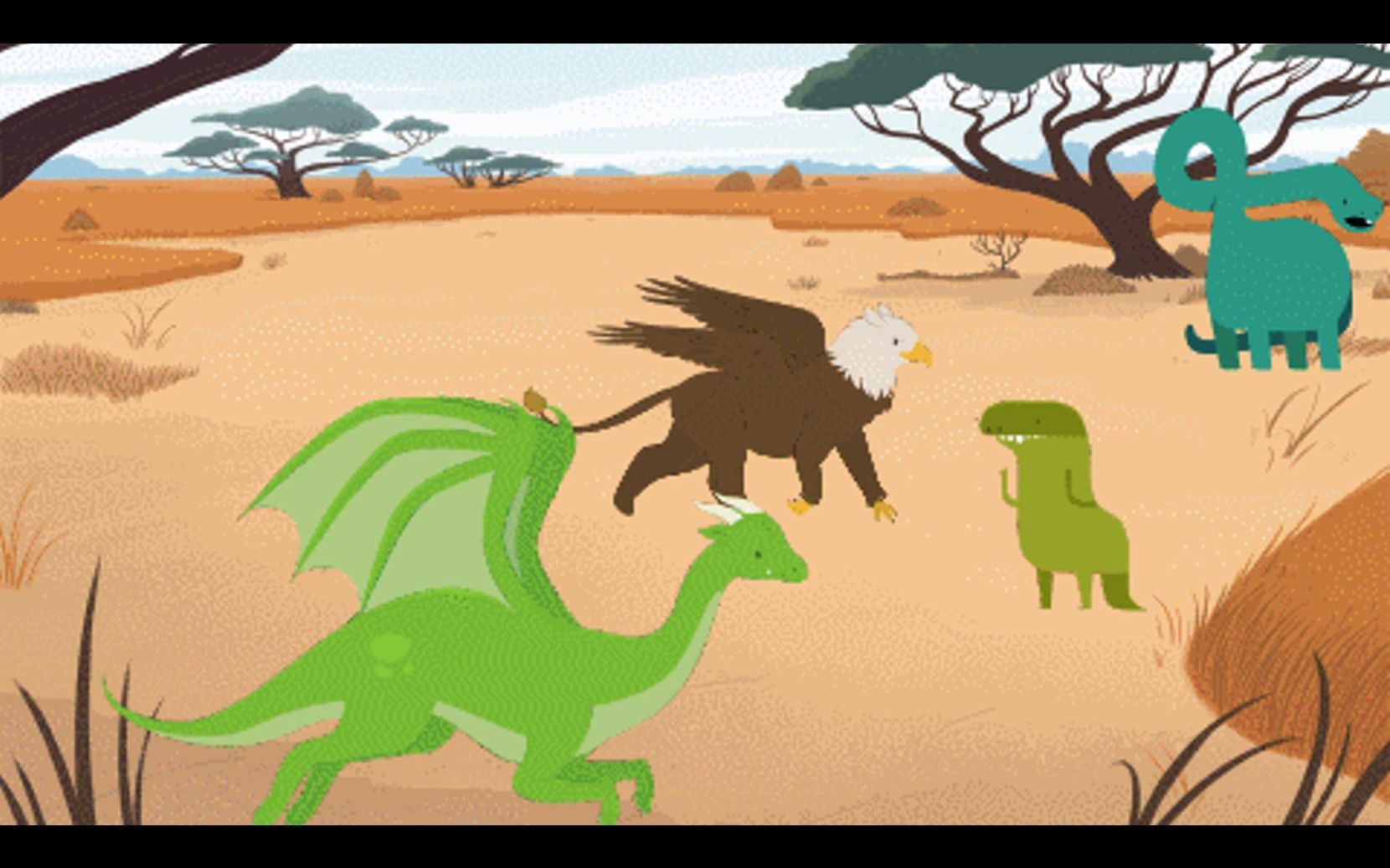 Scratch在线课堂第二课《恐龙乐园》