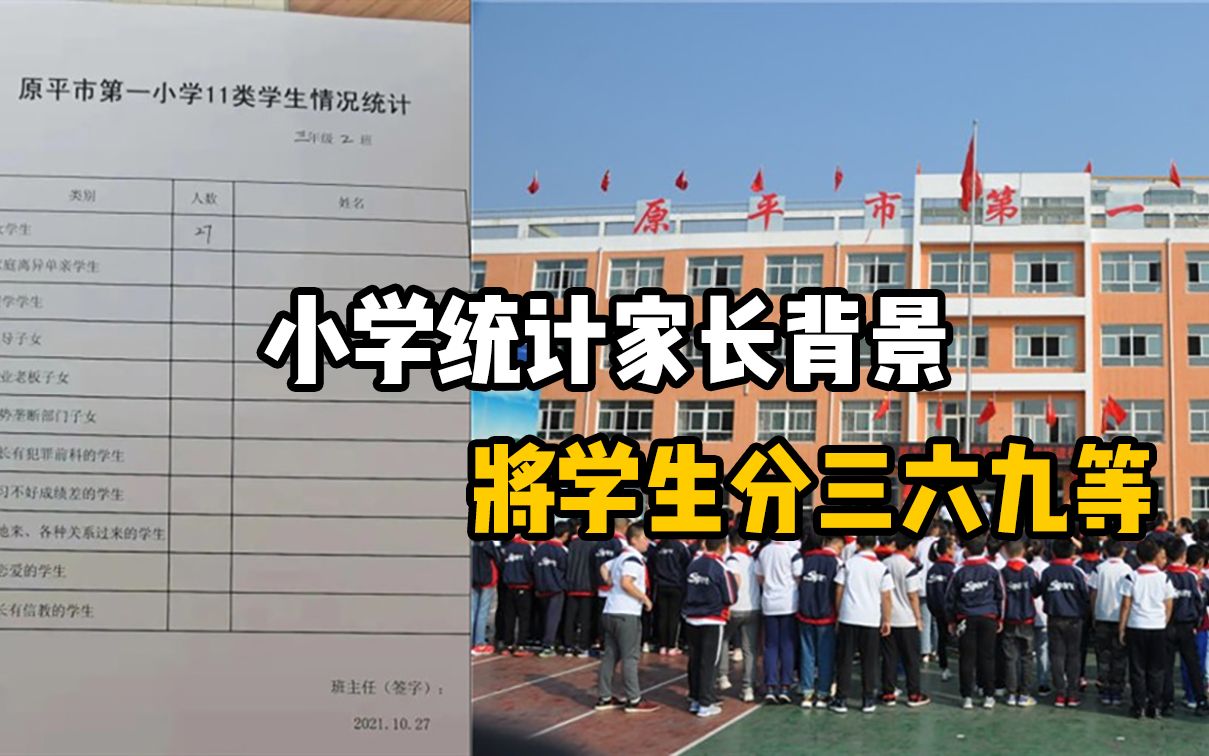 家长不“努力”,孩子就要被学校分三六九等,你还敢生吗?