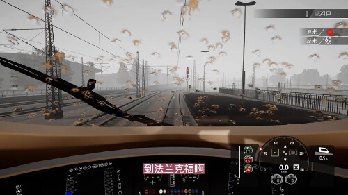 CRH3暴雪天高速行车模拟火车世界4模拟火车