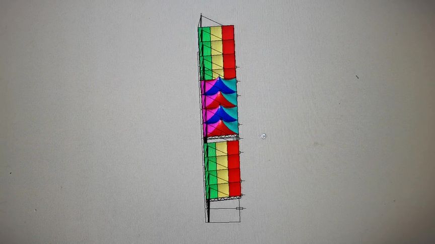 #三维建模 #钢结构 #3d #创意设计 #cad画图