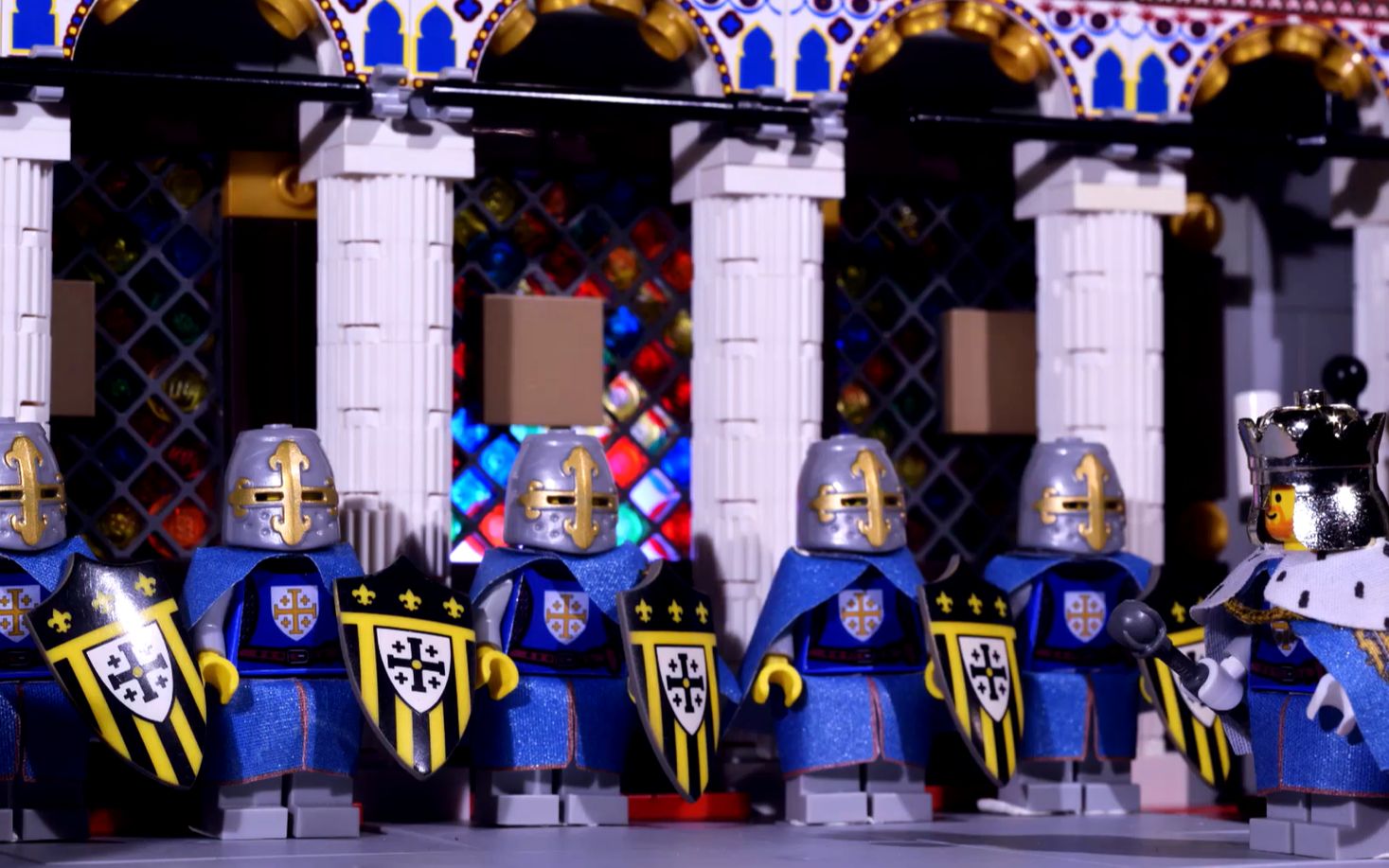 【定格动画】「乐高中世纪战争」用乐高还原电影《天国王朝》...