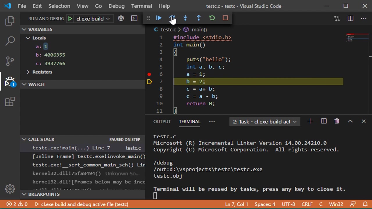 集成开发环境工具 Visual Studio Code 介绍(新建项目,编译执行,调试)