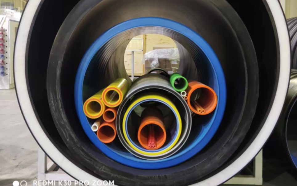 金纬HDPE超厚壁大口径管材生产线