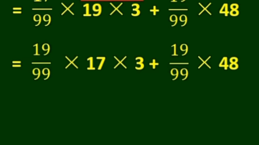 第88期:小升初必考题小学奥数举一反三简便运算乘法分配律计算