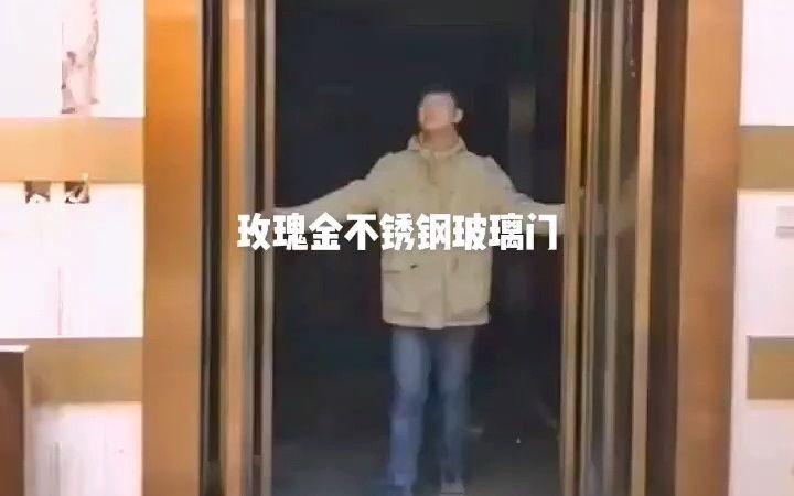 珠海不锈钢玻璃门 地弹簧门