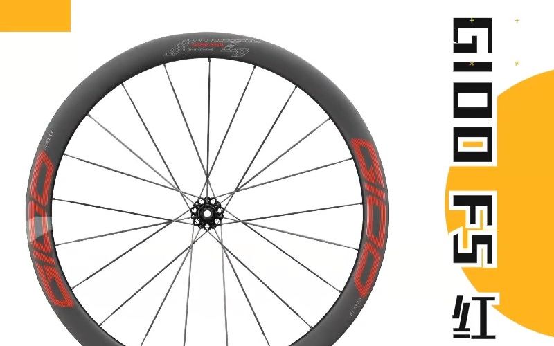 GIOO红标F5碳纤维公路车轮组!这款产品超越了传统自行车轮圈设计,...